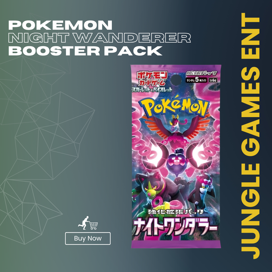 Pokemon Night Wanderer Booster Pack - SV6a – Jungle Games ENT